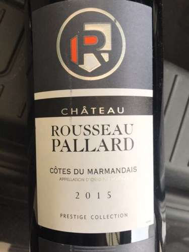 Château Rousseau Pallard Prestige Collection Merlot - Abouriou | Vivino 日本