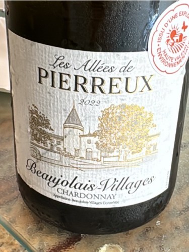 Les Allées de Pierreux Beaujolais-Villages Chardonnay | Vivino France