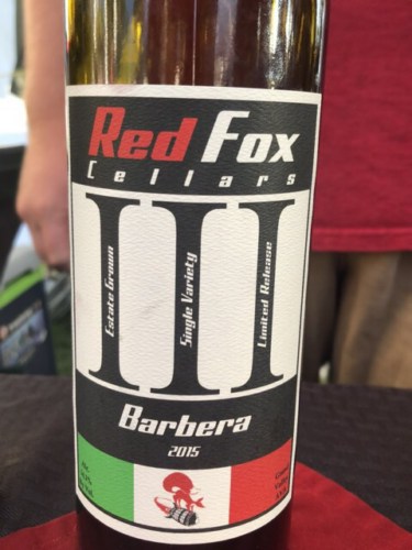 Red Fox Cellars Barbera | Vivino US