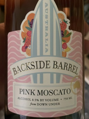 Backside Barrel Pink Moscato | Vivino Australia