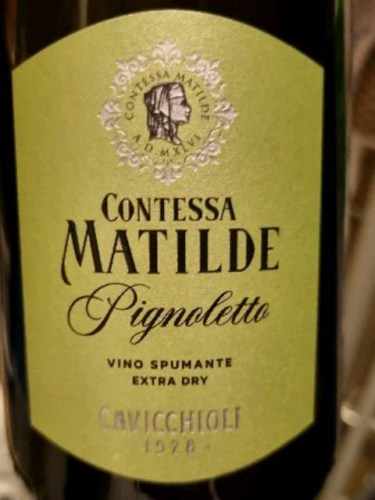 Cavicchioli Contessa Matilde Pignoletto Spumante Extra Dry | Vivino US
