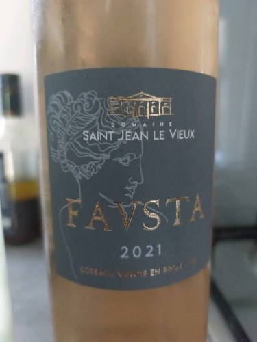 Domaine Saint-Jean-Le-Vieux Fausta Rosé | Vivino US