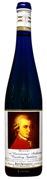 Fritz Windisch Mozart Niersteiner Auflangen Riesling Spätlese | Vivino ...