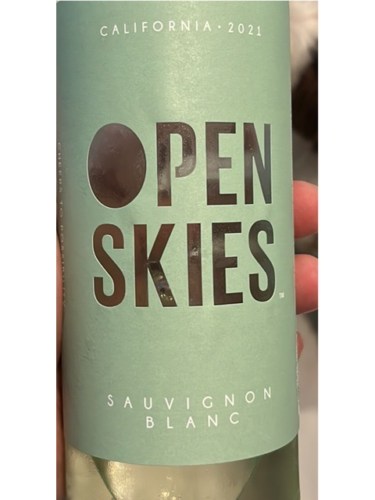 Open Skies Sauvignon Blanc | Vivino English