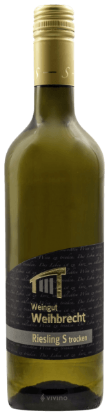 Weingut Weihbrecht Riesling S Trocken | Vivino US