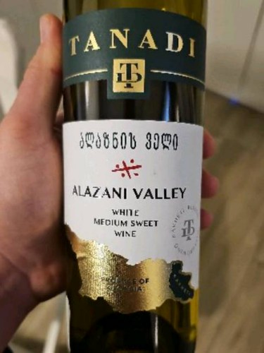 Tanadi Alazani Valley White Medium Sweet | Vivino US