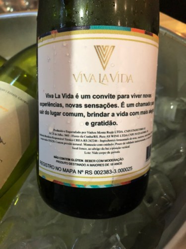 Viva la Vida Brut Chardonnay | Vivino Brasil