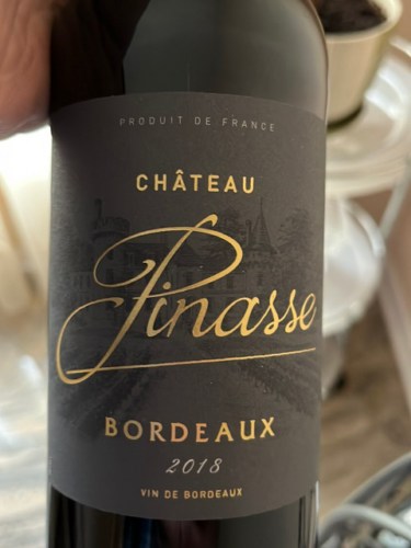Château Pinasse Bordeaux | Vivino 日本語