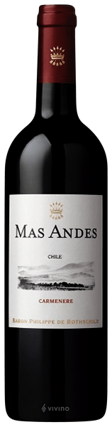 2018 Mas Andes Carménère | Vivino US