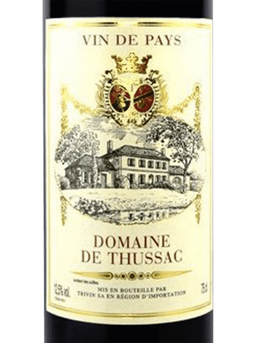 Trivin Domaine de Thussac Rouge | Vivino US