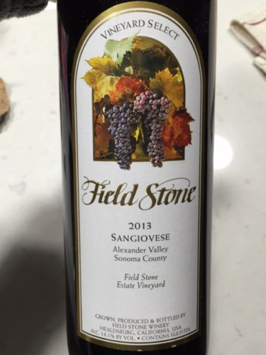Field Stone Vineyard Select Sangiovese | Vivino US