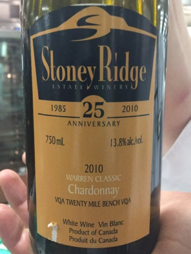 Stoney Ridge Estate Winery Warren Classic Chardonnay | Vivino US