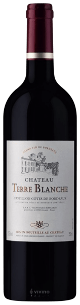 Château Terre Blanche Castillon Côtes de Bordeaux | Vivino US
