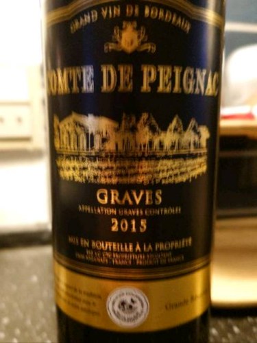 Comte De Peignac Graves 2015 Prix
