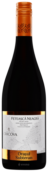 Cricova Orasul Subteran Feteasca Neagră | Vivino Brasil