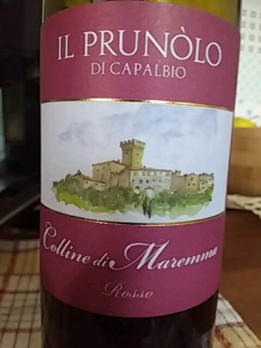Il Prugnolo di Capalbio Colline di Maremma Rosso | Vivino English
