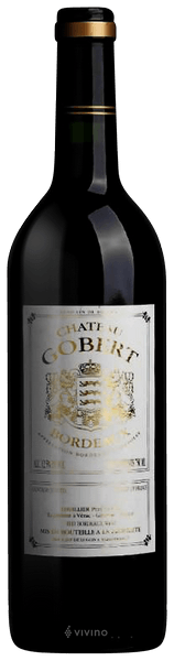 2016 Château Gobert Bordeaux | Vivino US
