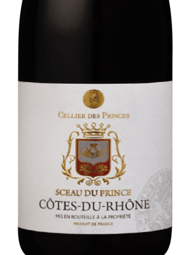 Cellier des Princes Le Sceau du Prince Côtes du Rhône Rouge | Vivino ...