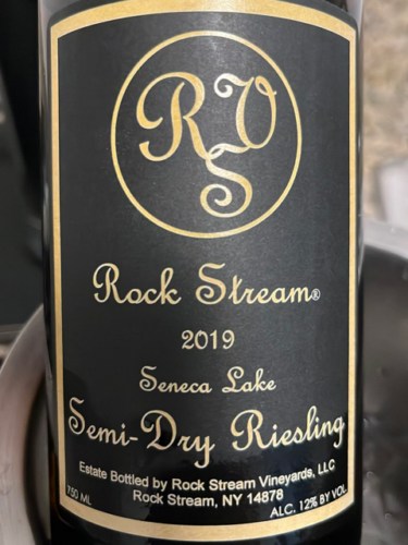 Rock Stream Semi-Dry Riesling | Vivino US