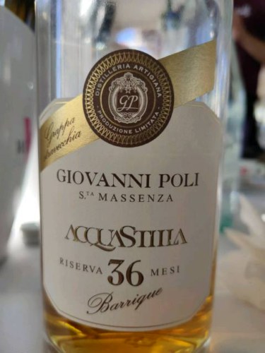 N.V. Giovanni Poli Grappa Stravecchia Acquastilla Riserva 36 Mesi ...