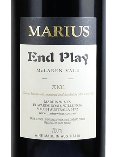 Marius Wines End Play | Vivino Australia