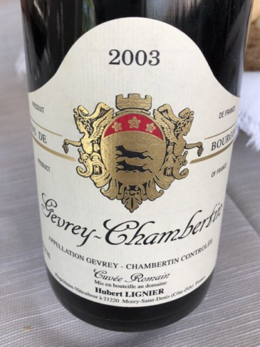 Hubert Lignier Cuvée Romain Gevrey-Chambertin | Vivino US