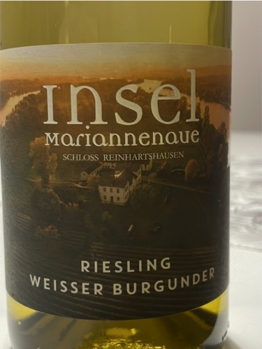Schloss Reinhartshausen Insel Mariannenaue Riesling - Weisser Burgunder ...