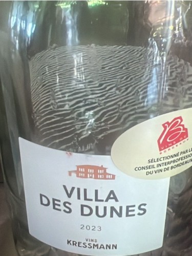 Kressmann Villa des Dunes Rosé | Vivino US