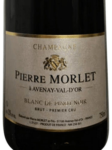 N.V. Pierre Morlet Blanc de Pinot Noir Brut Champagne Premier Cru ...