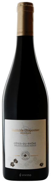 Mathilde Chapoutier Côtes-du-Rhône Sans Sulfites Ajoutés | Vivino US