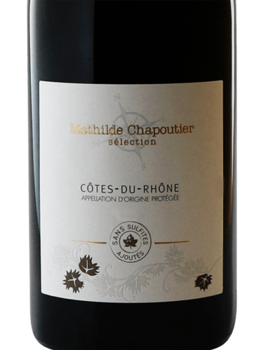 Mathilde Chapoutier Côtes-du-Rhône Sans Sulfites Ajoutés | Vivino English