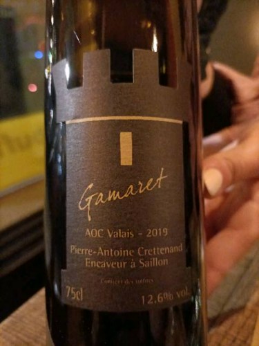Pierre Antoine Crettenand Gamaret | Vivino US
