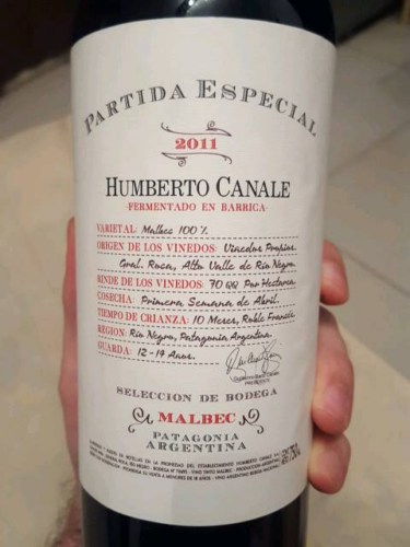 Humberto Canale Partida Especial Malbec | Vivino US
