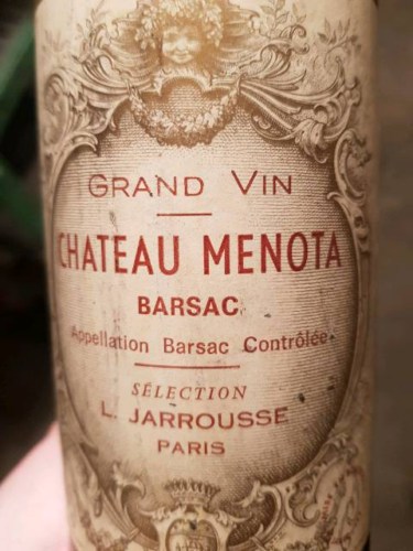 Château Menota Barsac | Vivino English