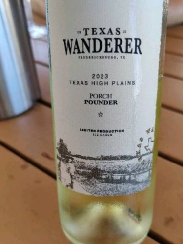 Texas Wanderer Porch Pounder | Vivino US