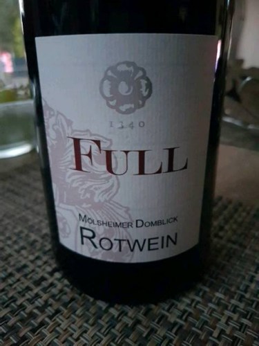 Weingut Full Mölsheimer Domblick Rotwein | Vivino US