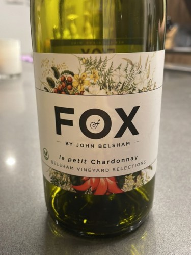 Foxes Island Fox Belsham Vineyard Selections Le Petit Chardonnay ...