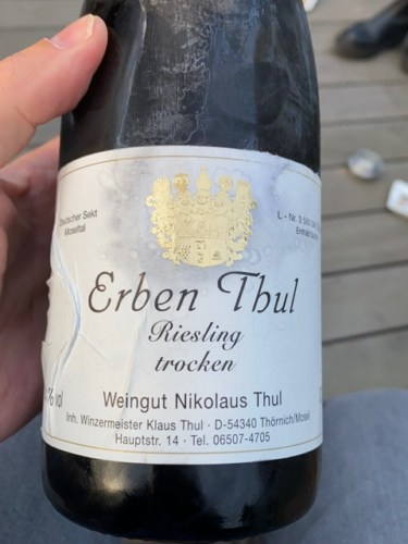 Erben Thul Riesling Trocken | Vivino US