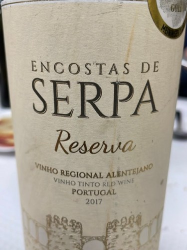 2017 Encostas de Serpa (Vinhos de Serpa) Reserva | Vivino US