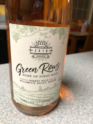 2019 Green Rows Rosé of Pinot Noir | Vivino US
