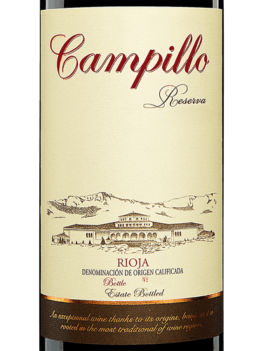 Campillo Reserva Rioja | Vivino Português (Brasil)