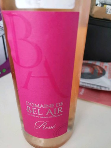 Domaine de Bel Air - Grand Colombier Rosé | Vivino US