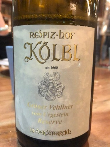 Respiz-Hof Kölbl Grüner Veltliner Vom Urgestein Reserve | Vivino US