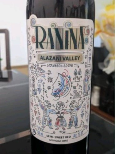 Dugladze Ranina Alazani Valley ალაზნის ველი Semi Sweet Red Vivino Us