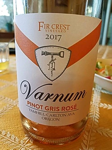 Varnum Fir Crest Vineyard Pinot Gris Rosé | Vivino US
