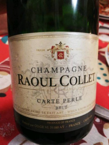 Raoul Collet Carte Perle Brut Champagne | Vivino English