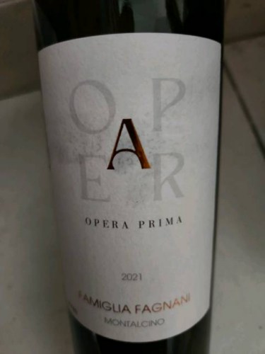 Fagnani Opera Prima | Vivino English