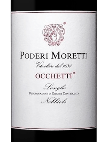 Poderi Moretti Occhetti Langhe Nebbiolo | Vivino US
