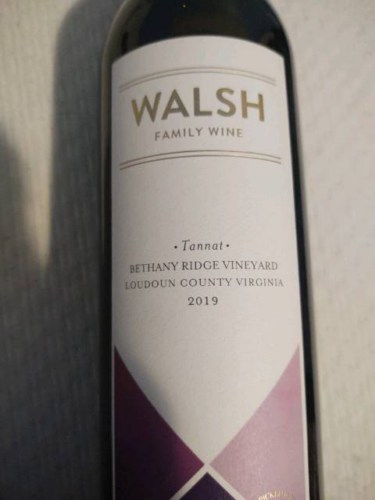 Walsh Family Wine Bethany Ridge Vineyard Tannat | Vivino