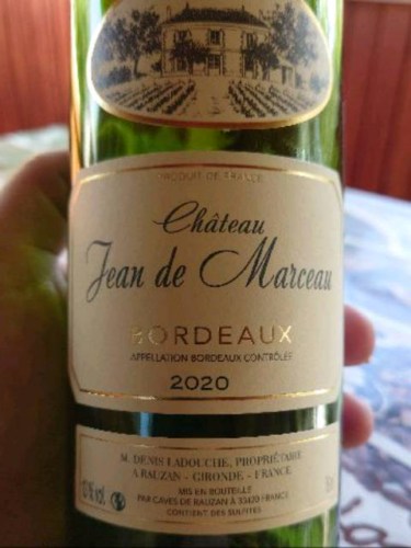 Caves de Rauzan Château Jean de Marceau Bordeaux | Vivino English